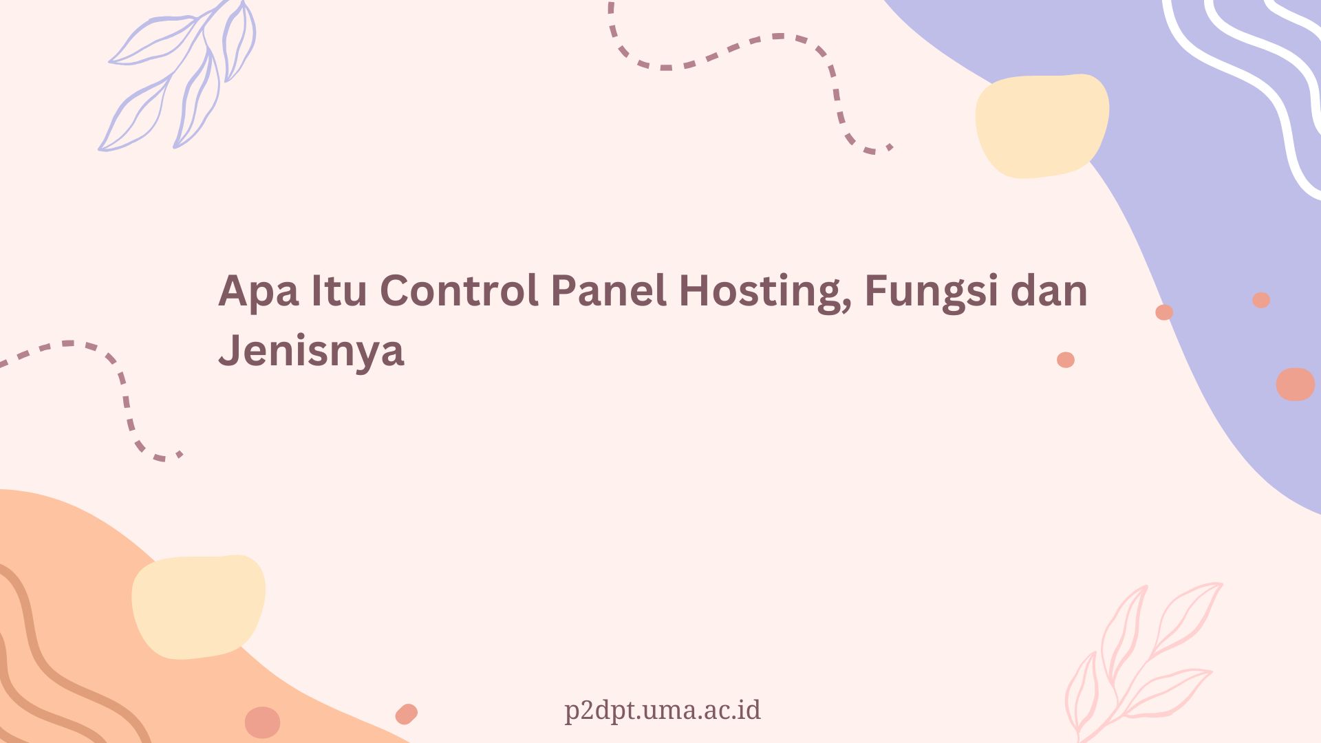 Apa Itu Control Panel Hosting, Fungsi dan Jenisnya